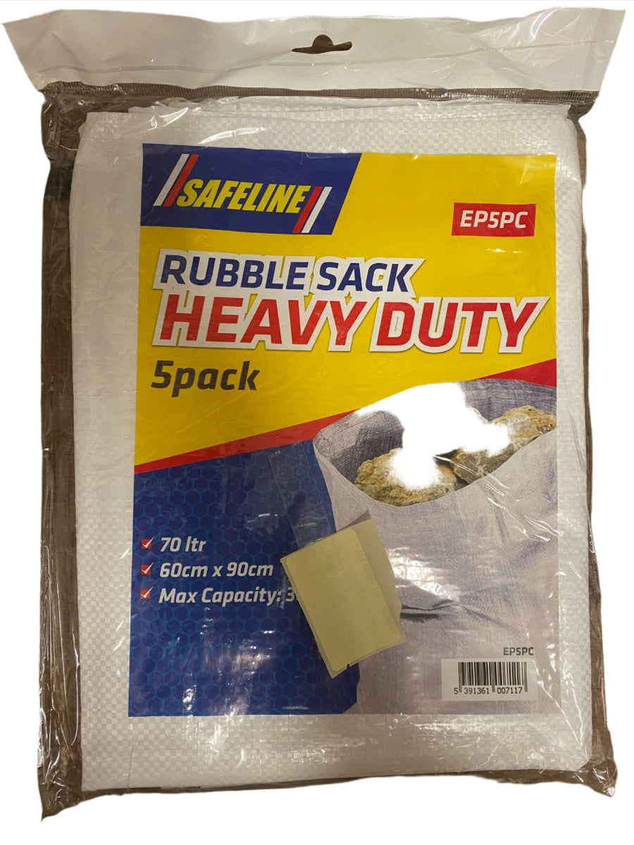 Safeline Rubble Sack Heavy Duty 5pck – Decwells